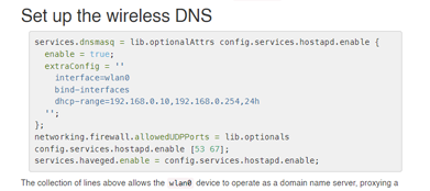 Learn NixOS by turning a Raspberry Pi into a Wireless Router | Labs